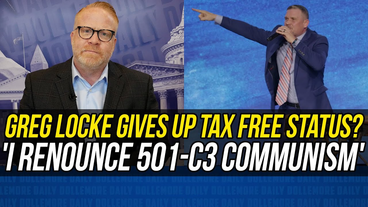 WE'LL SEE!!! Grifter Greg Locke Claims He's Giving Up Tax Free Status ...