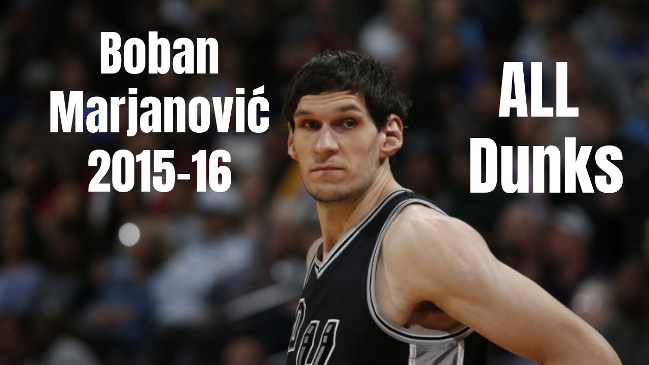 Boban Marjanović 2015-16 ALL Dunks - YouTube