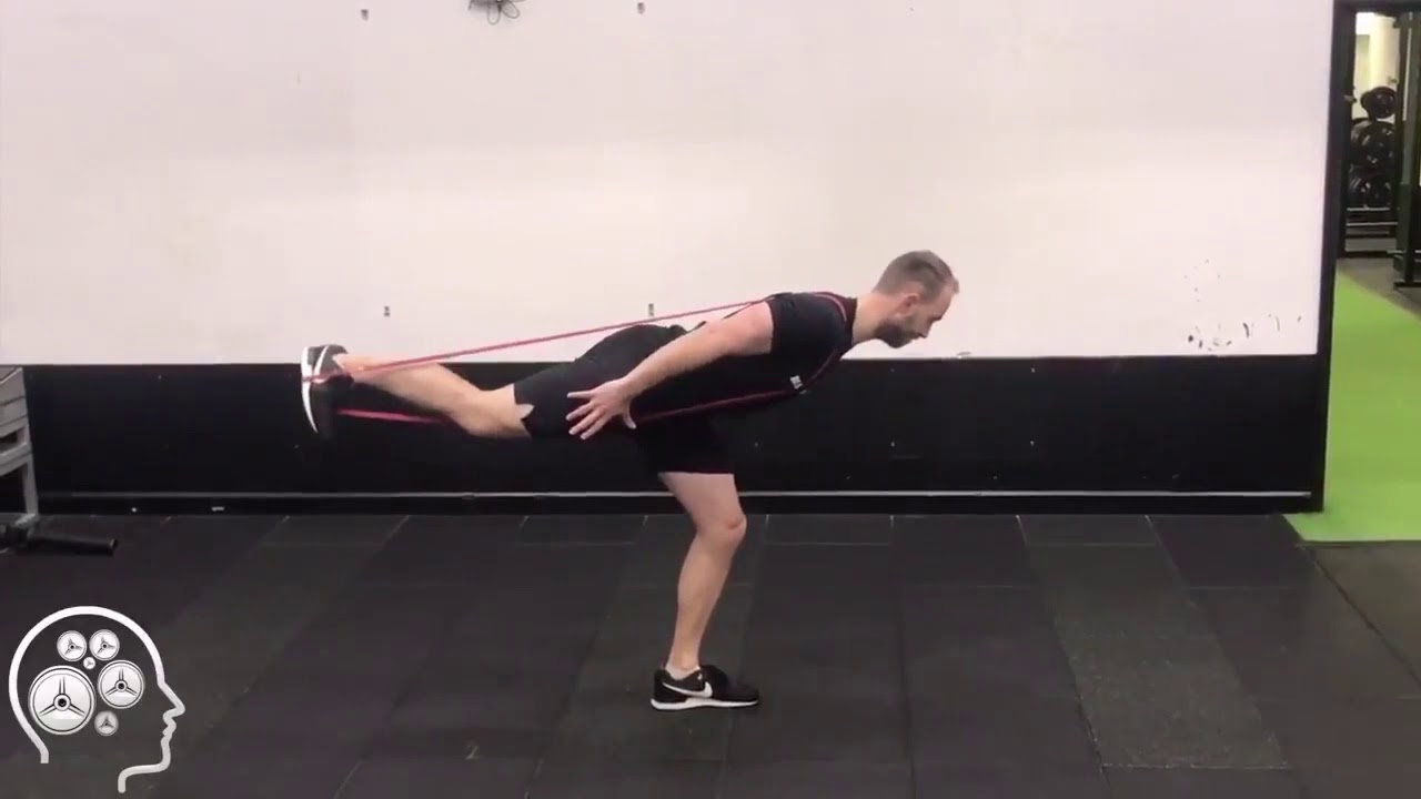 Single Leg RDL: Resistance Band Assisted - YouTube