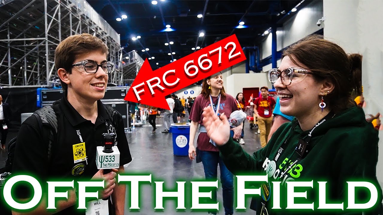 Off the Field: Einstein Edition with FRC 6672 Fusion Corps - YouTube