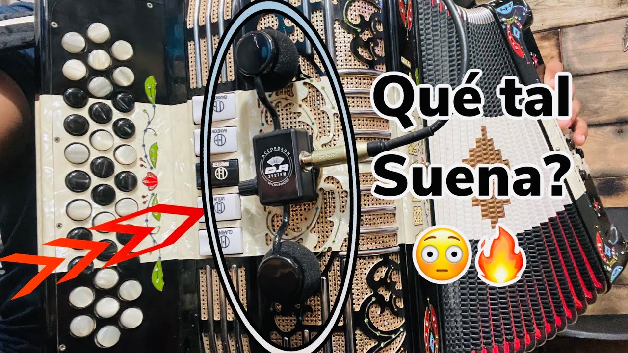 Nuevo Microfono Para Acordeon DJR - Que tal suena y como funciona ...