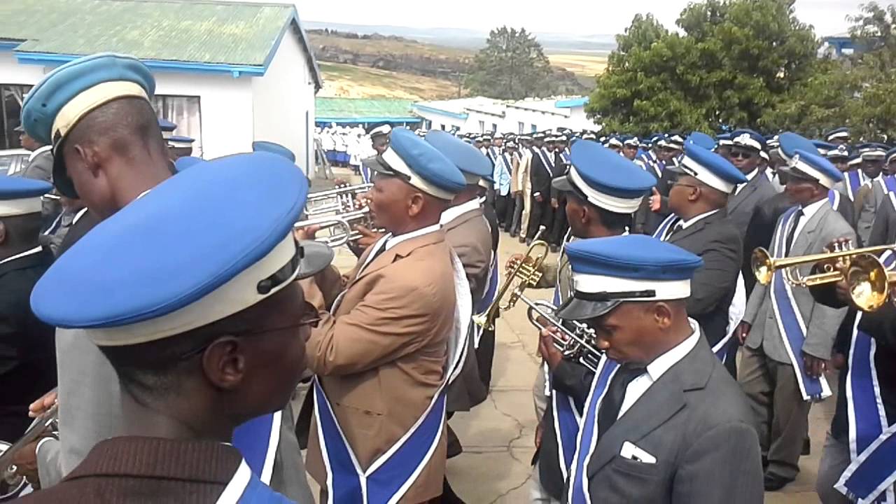 Father Masangos St Johns Brass Band Lesotho December 6 Youtube