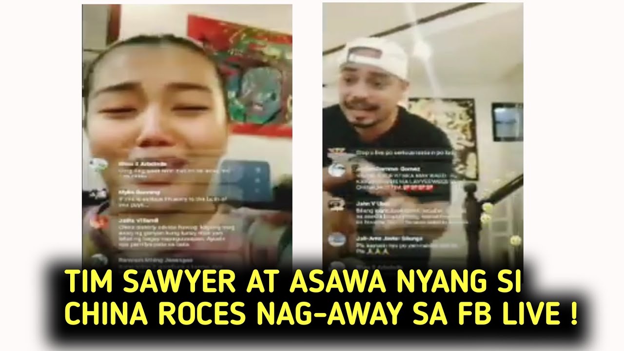 TIM SAWYER AT CHINA ROCES NAG-AWAY SA FB LIVE! - YouTube