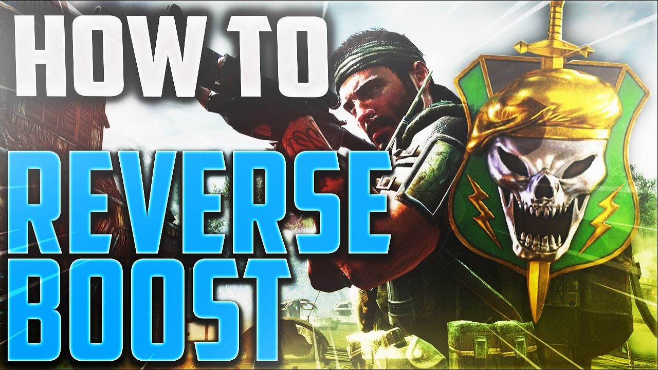How to REVERSE BOOST in COLD WAR - YouTube