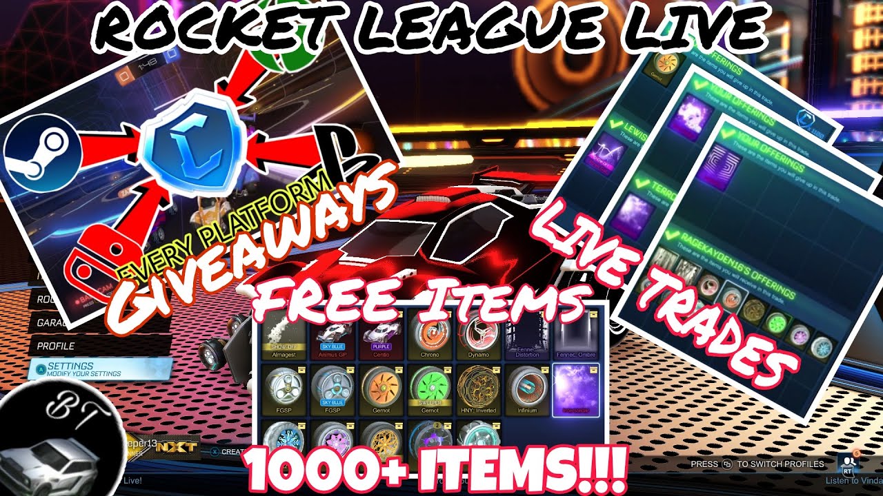 *LIVE* ATOMIZER GIVEAWAY | Rocket league free items LIVE | Live Trading ...