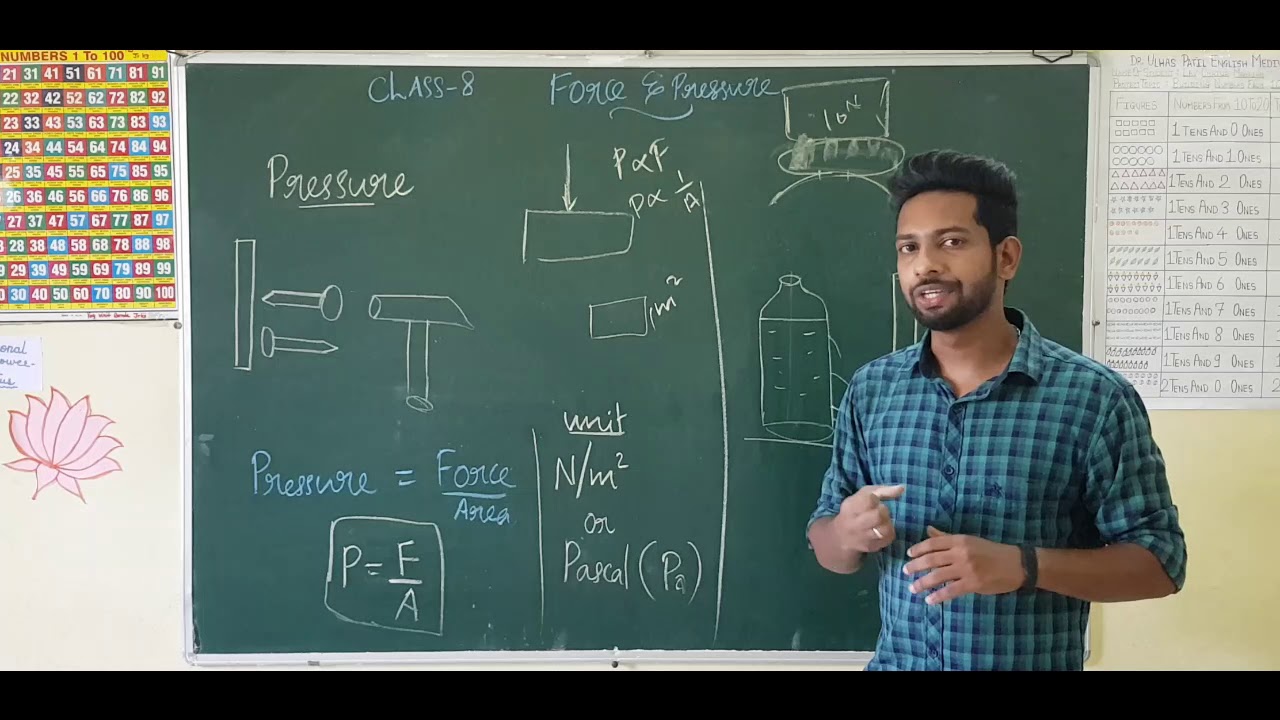 Class-8, Physics (Chapter-Force and Pressure) - YouTube