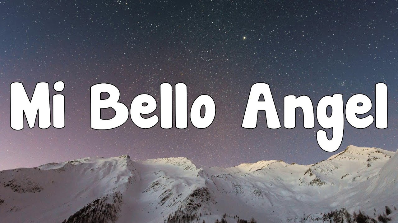 Natanael Cano - Mi Bello Angel (Letra/Lyric) - YouTube