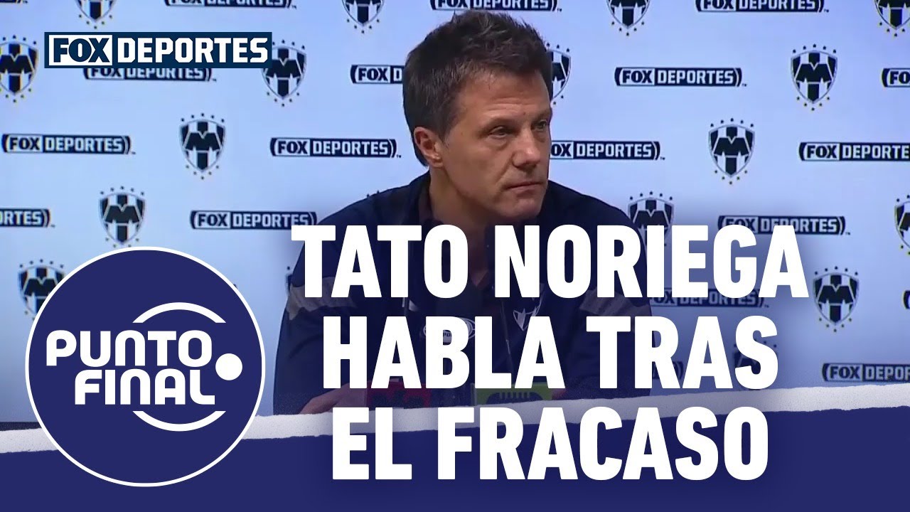 José Antonio 'Tato' Noriega en conferencia de prensa: Punto Final - YouTube