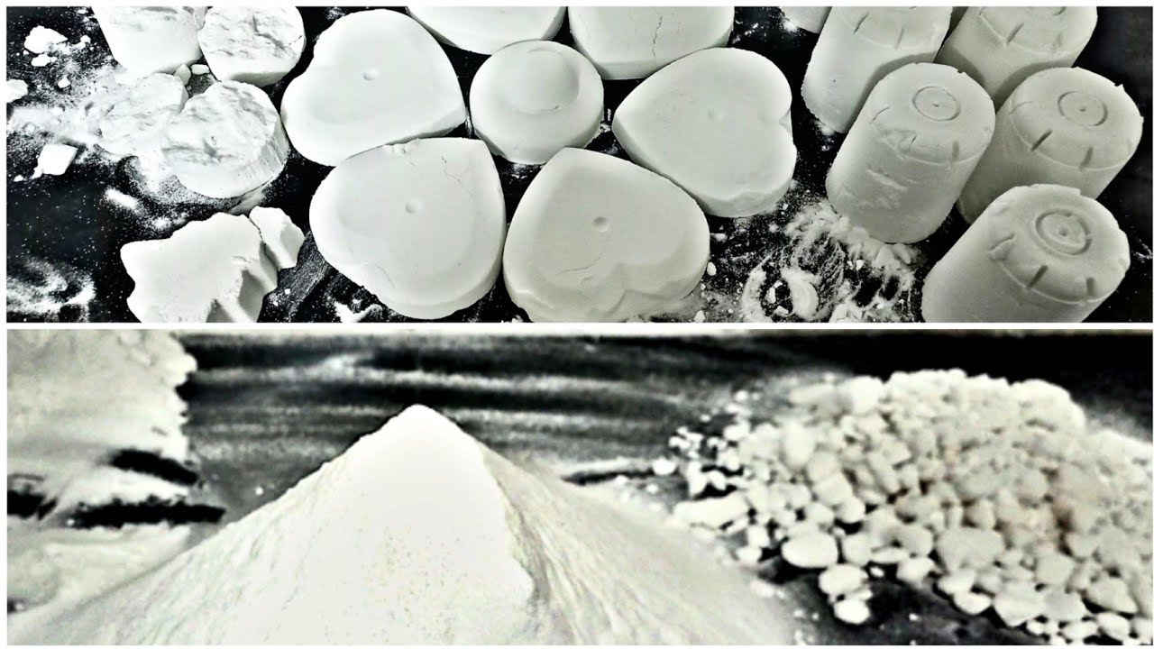 ASMR: Satisfying baking soda crunch | Calming baking soda sounds ...