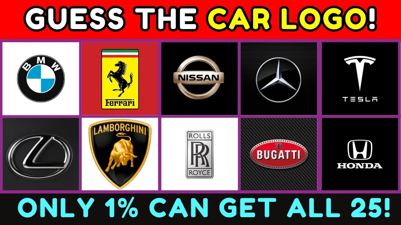Guess the Car Logo Quiz | Easy to Hard Levels Challenge - YouTube