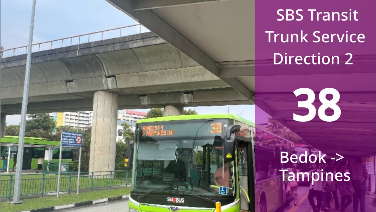 [60fps] SBST | Trunk Service 38 Route Visual (Direction 2) - YouTube