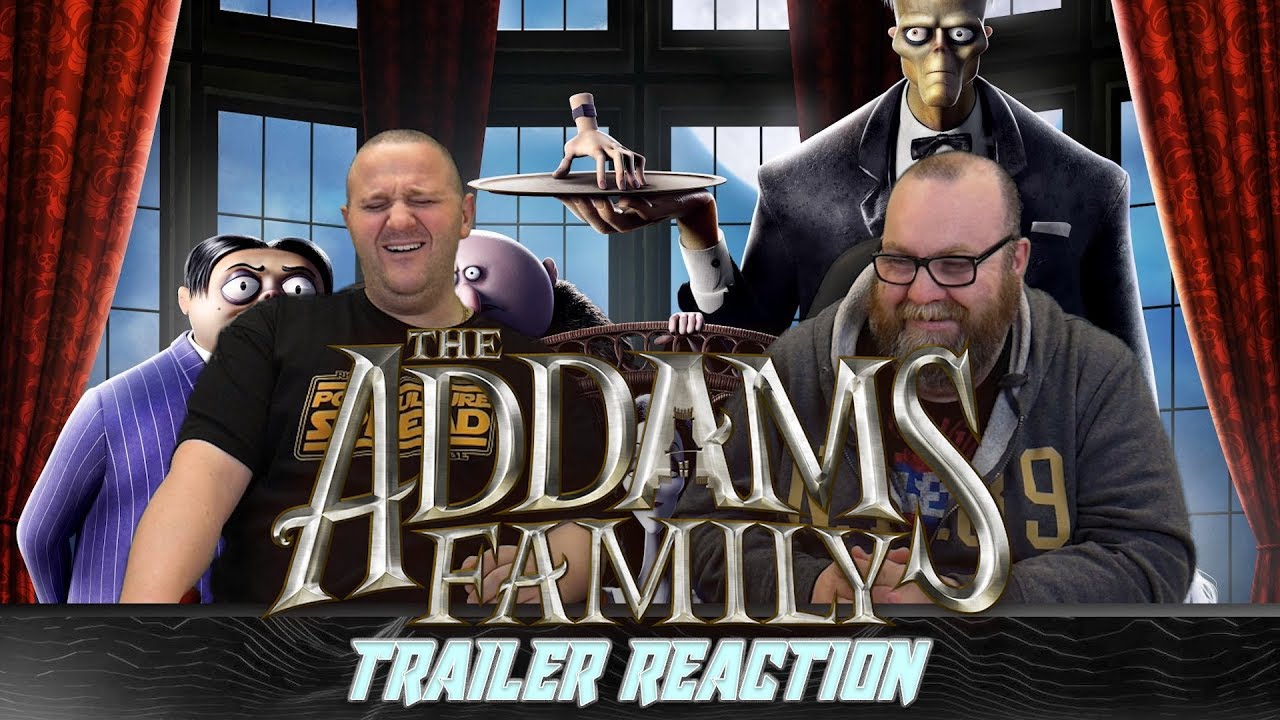 The Addams Family Trailer Reaction - YouTube