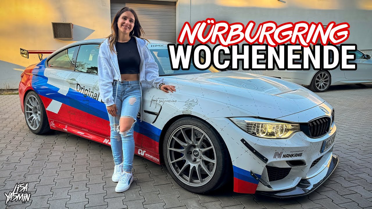 Läuft der M4 jetzt? 🤔 | Nürburgring Wochenende | Lisa Yasmin - YouTube