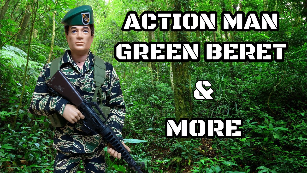 ACTION MAN GREEN BERET SET: COLLECTION CLOSEUP #skunkworksstudios # ...