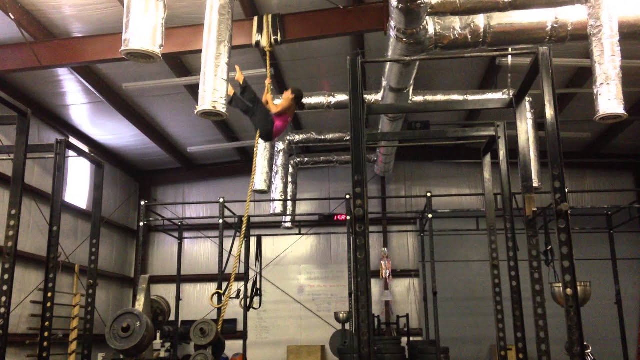 Gillian Ward Rope Climb Variation - YouTube