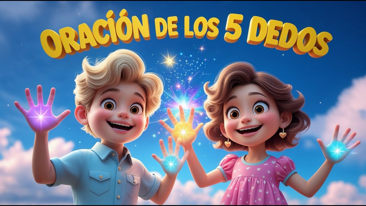 ¡La Oración de los 5 Dedos! – Aprende a Orar Jugando - YouTube