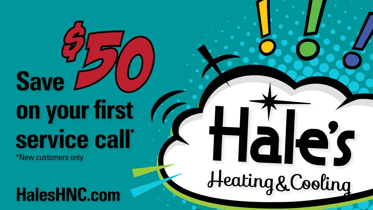 Hale's Heating & Cooling - Save $50 – Fall 2024 - YouTube