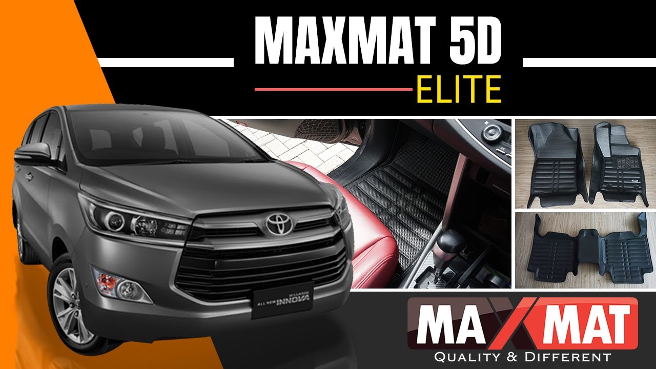 Tutorial: Karpet MAXMAT 5D ELITE for All New Innova!!! Bikin Interior ...