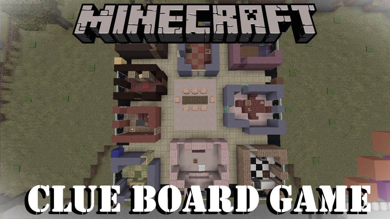 Clue Gone Wrong - Clue Board Game - Part 2 - Minecraft - YouTube