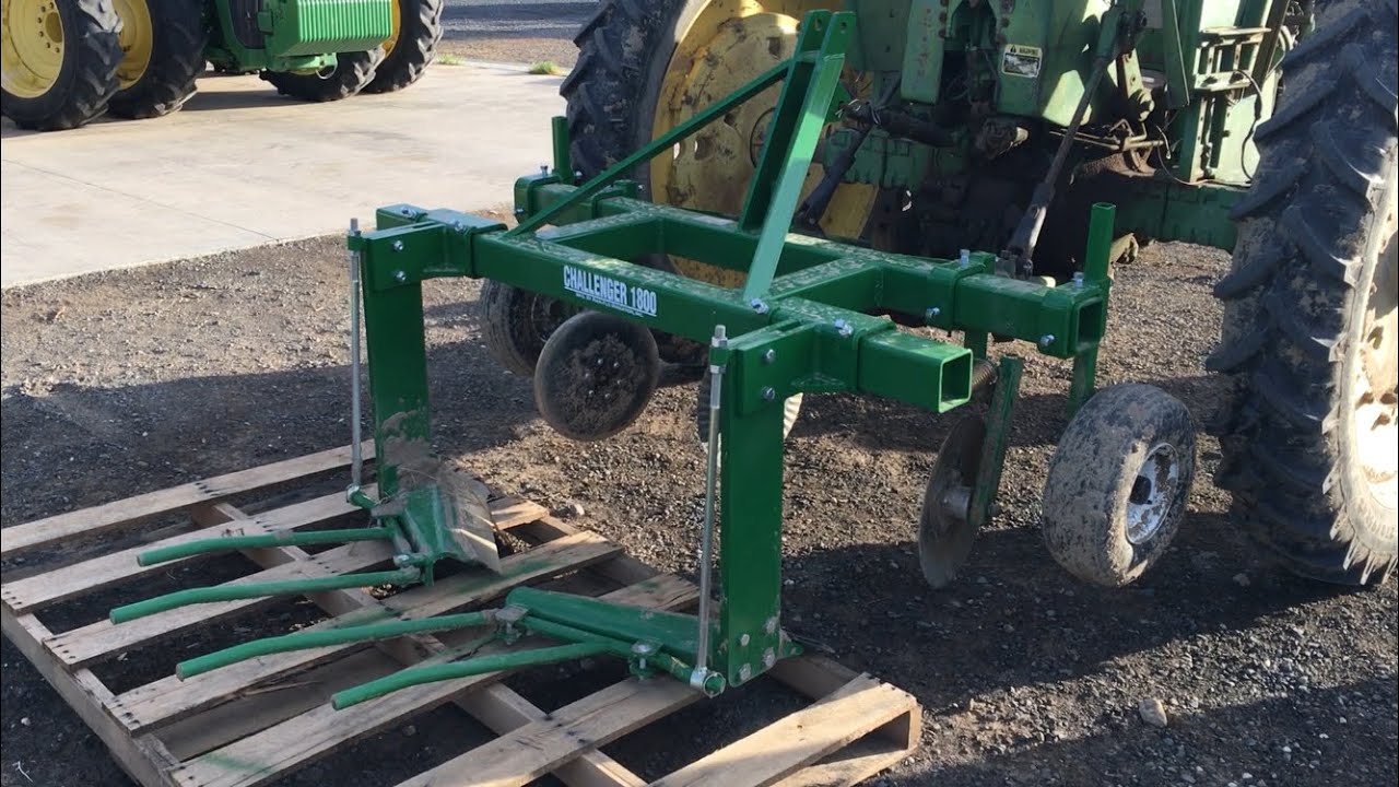 Plastic Mulch Lifter - YouTube