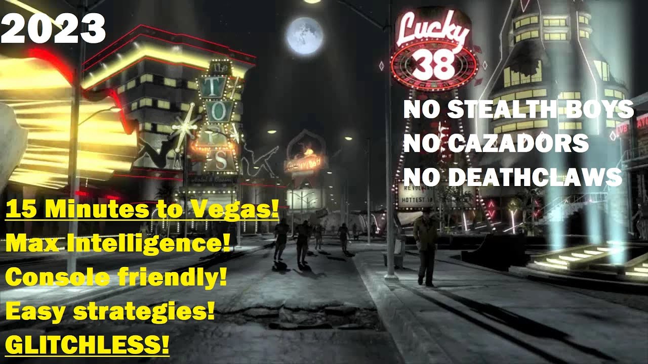 FNV: The EASIEST way on to the Strip at Lvl 1! - 2023 - YouTube