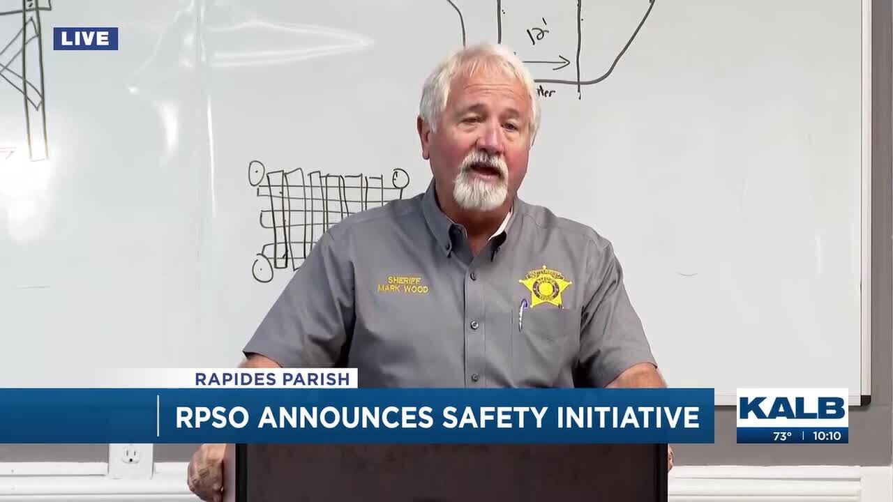 RPSO holds press conference on safety initiative - YouTube