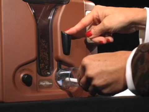 Fresh Choice Electric Cigarette Machine - YouTube