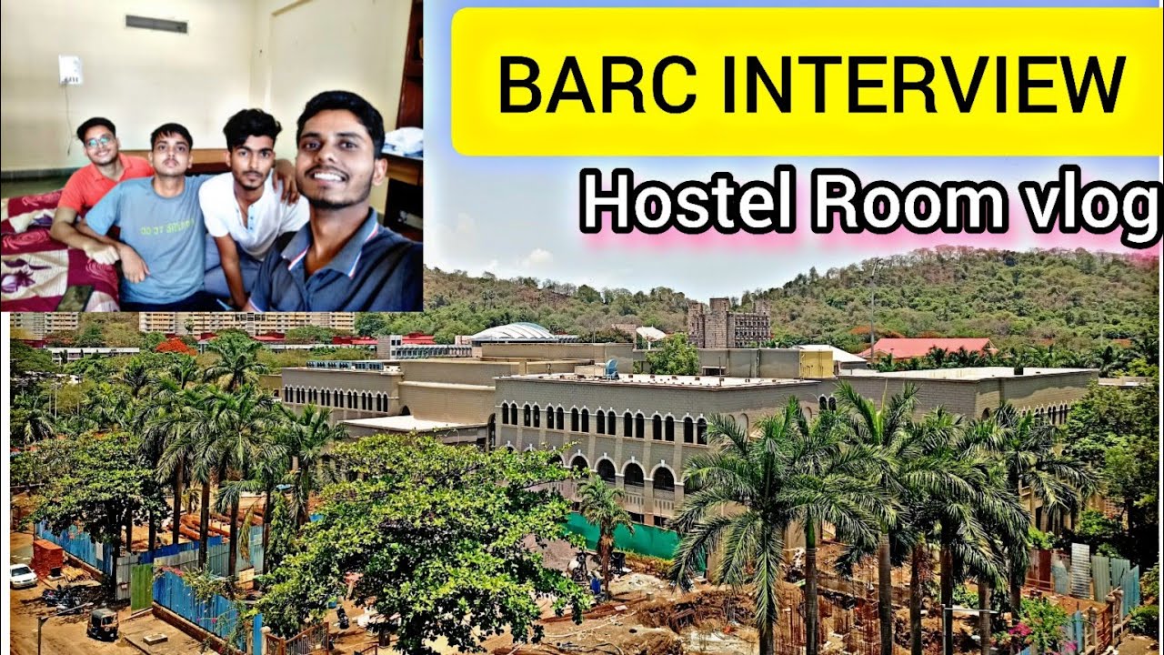 BARC HOSTEL ROOM || BARC INTERVIEW MUMBAI || #vlog - YouTube