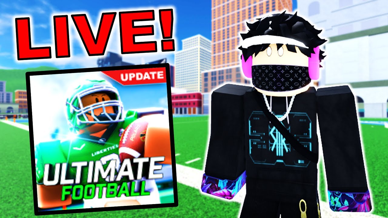 ROBLOX ULTIMATE FOOTBALL PARK LIVE! - YouTube