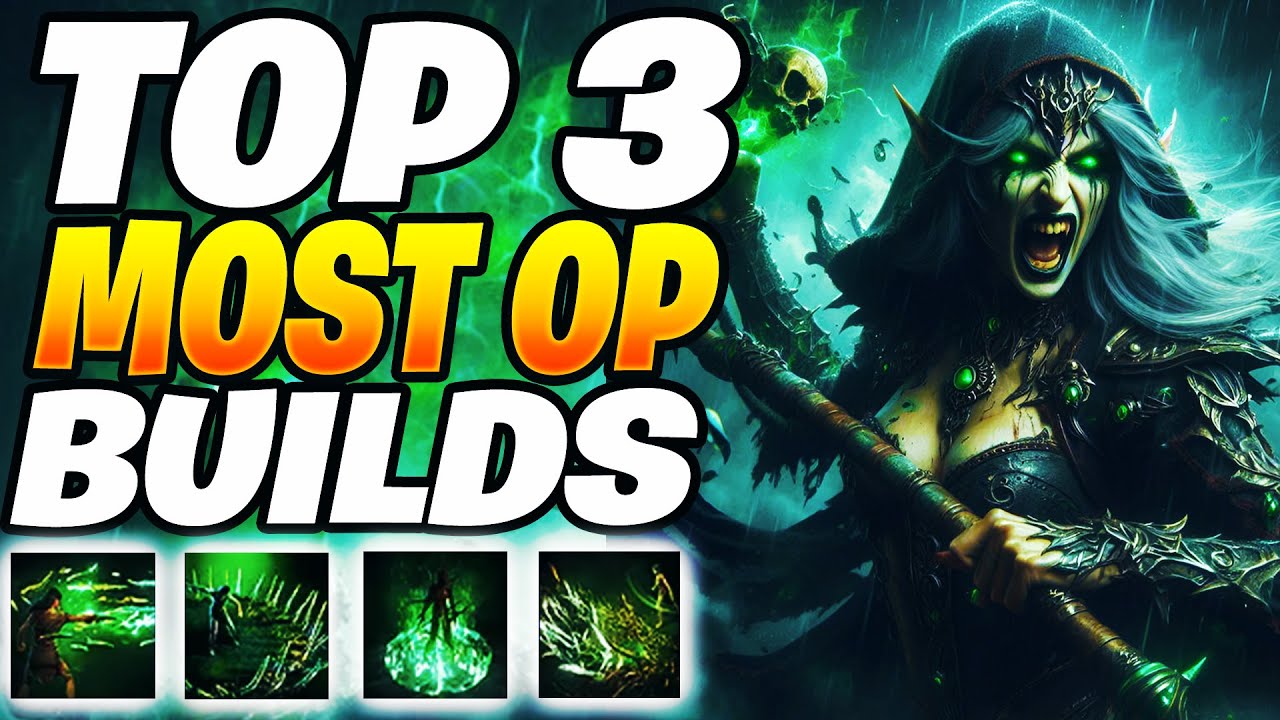 TOP 3 NEW MOST OP BROKEN BUILDS! Path of Exile 2 Builds (POE 2 BUILDS ...