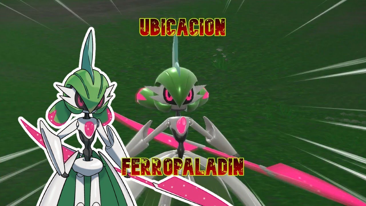CONSIGUE A FERROPALADÍN EN POKÉMON PÚRPURA. - YouTube