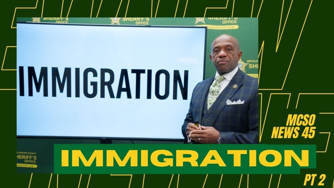 MCSO News 45: Immigration and Community Safety - YouTube