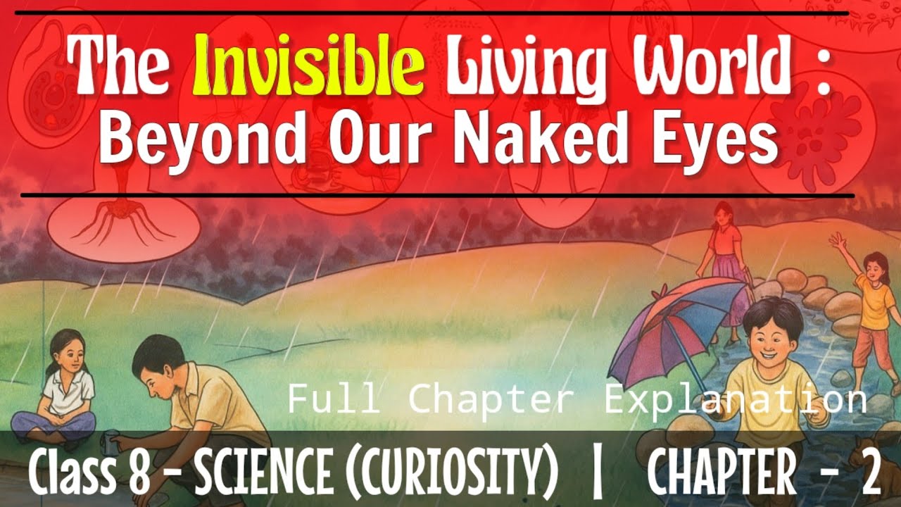 Class 8 Science Curiosity Chapter 2 | The Invisible Living World ...