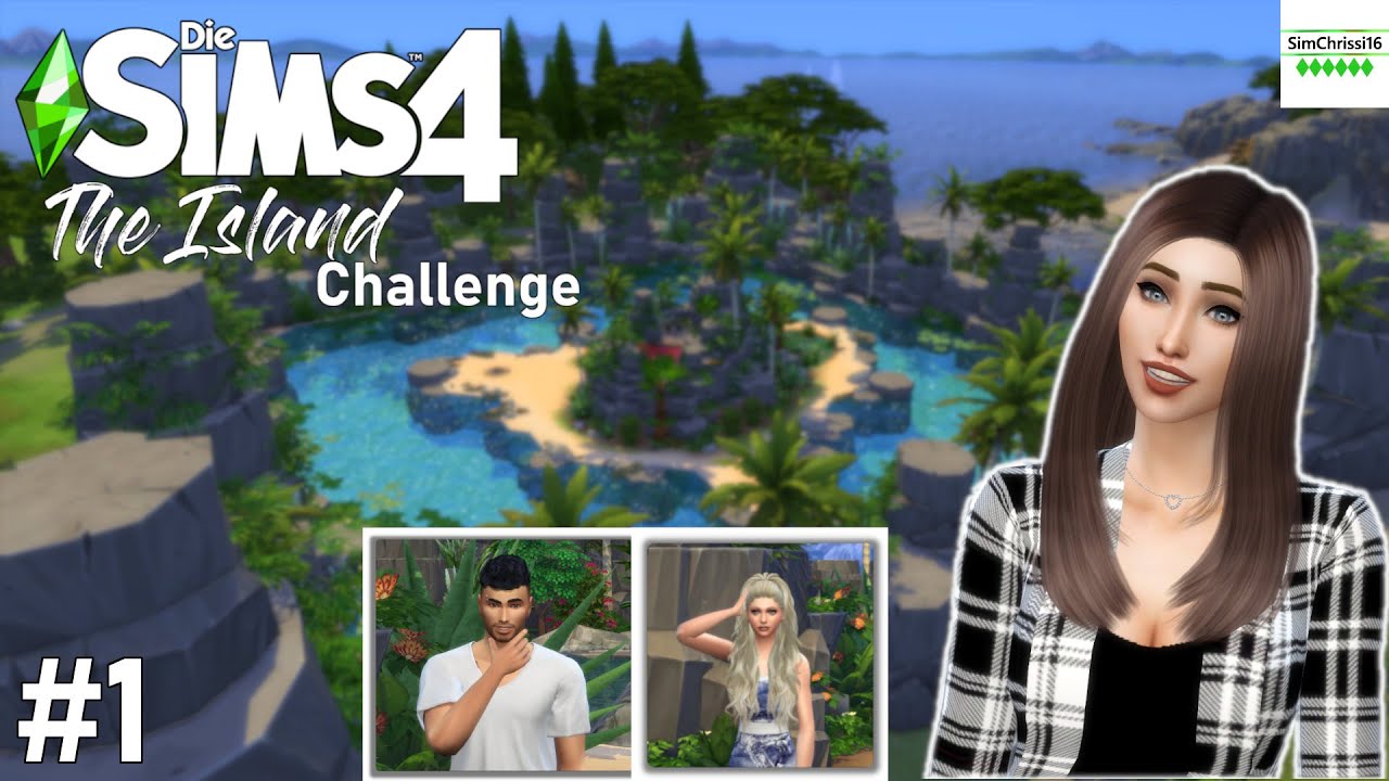 Gestrandet auf einer einsamen Insel... | The Island Challenge #1 | Sims ...