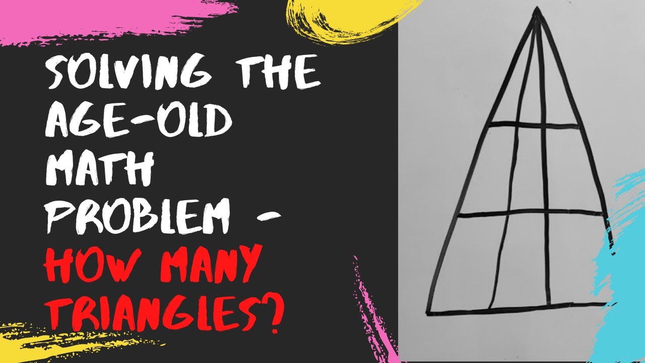 How Many Triangles Problem STUMPS THE INTERNET! - YouTube