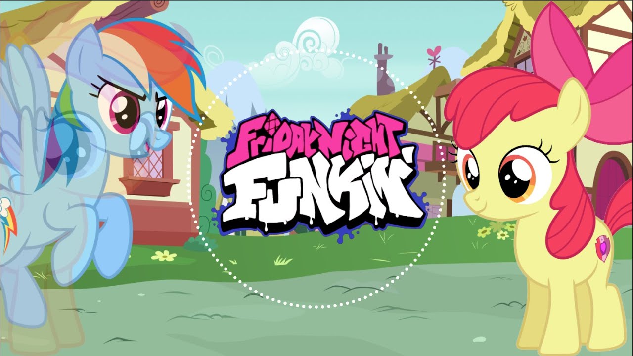 "Challenge-bloom" (Challenge-edd end mix but apple bloom, rainbow dash ...