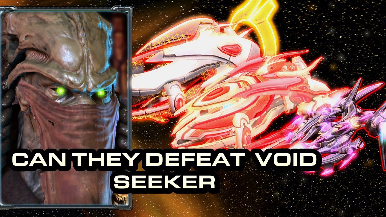 Top 3 Protoss Ships vs Zeratul's VOID SEEKER - YouTube