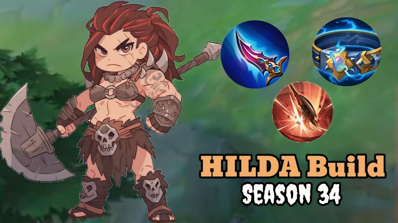 Hilda Build Season 34 | Hilda Gameplay | Mlbb - YouTube