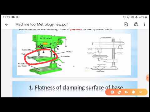 39 ME 209 13.3 Alignment test on drilling machine Presented by Manish ...