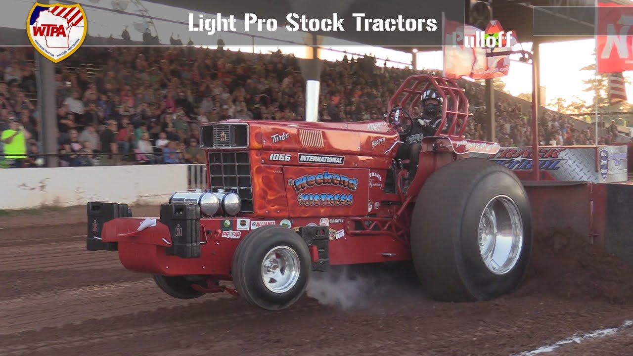 Light Pro Stock Tractors Pulling at Weyauwega, WI - August 24th, 2019 ...