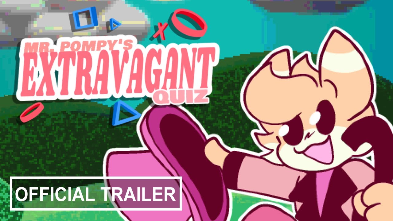 Mr. Pompy's Extravagant Quiz - Official Game Trailer - YouTube