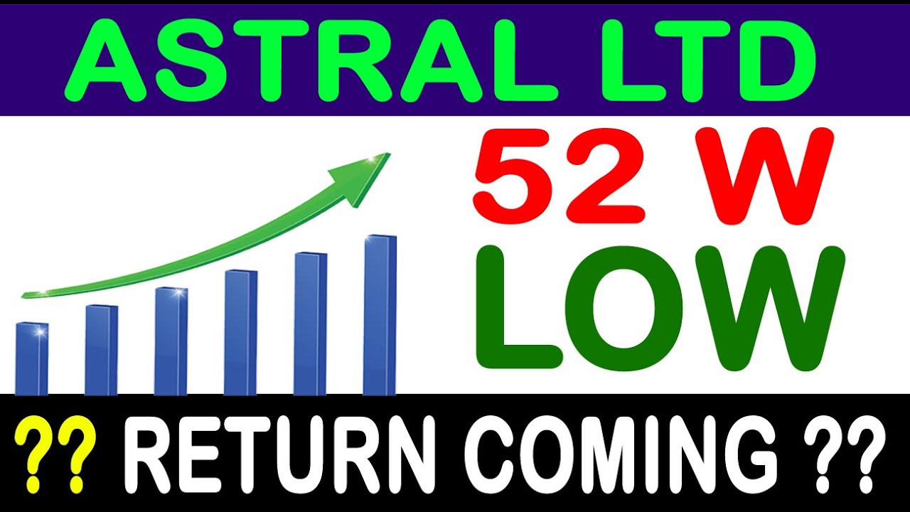 ASTRAL 52 WEEK LOW HIT | ASTRAL BIG BACK COMING | ASTRAL SHARE NEWS | #ASTRAL, ASTRAL - YouTube