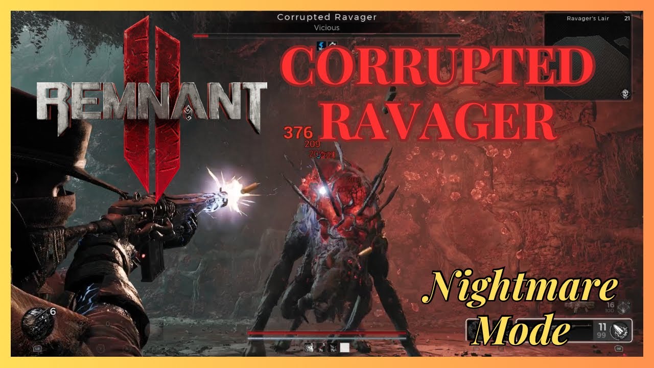 Remnant 2| I can't BELIEVE this mediocre Build defeated Ravager in ...