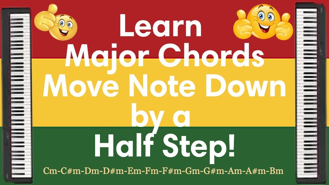 Learning 12 Major Chords On Piano EASY YouTube learning-12-major-chords-on-piano-easy-youtube