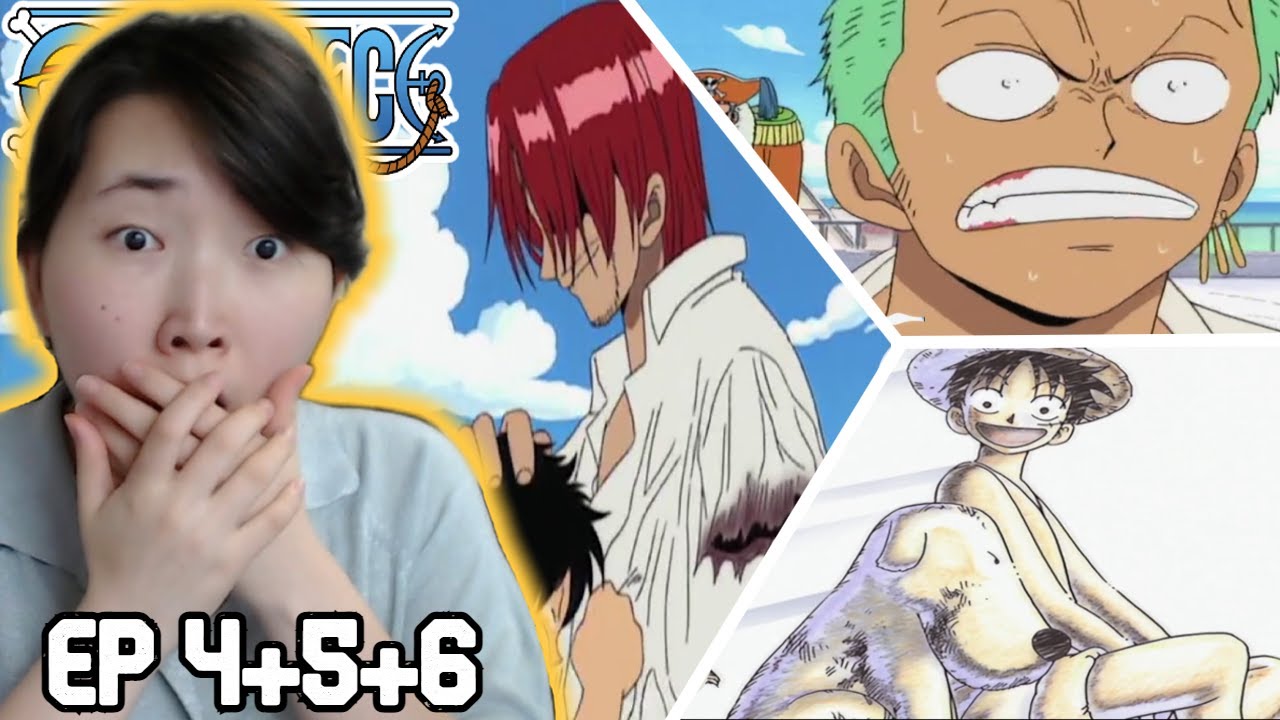Shanks!!! One Piece Episode 4+5+6 Blind Reaction + Discussion! - YouTube