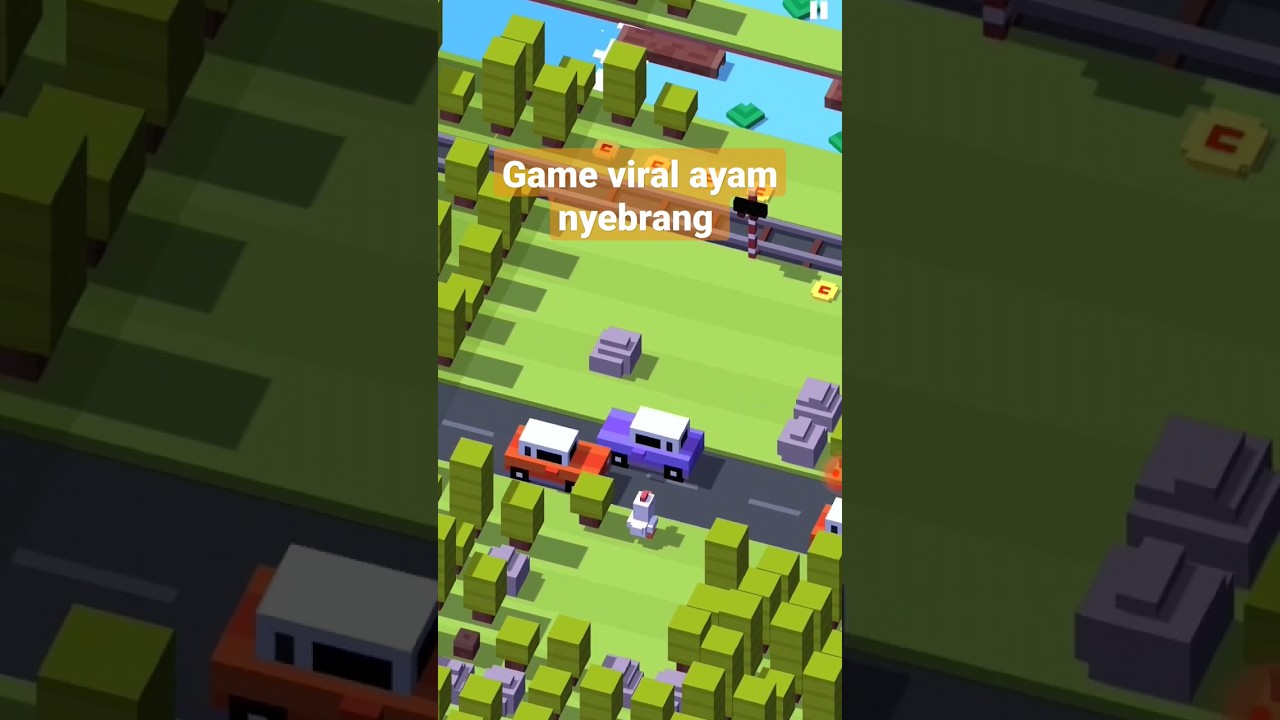 CROSSY ROAD || Game ayam mau nyebrang , #gameseru #gameviral #gameplay ...