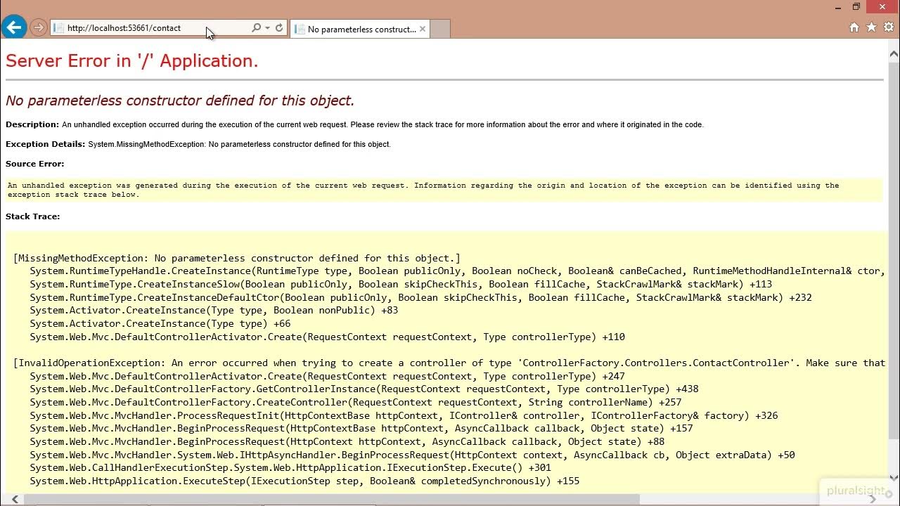 ASP.NET Basics 3 - 4.04 Demo Building a Custom Controller Factory - YouTube