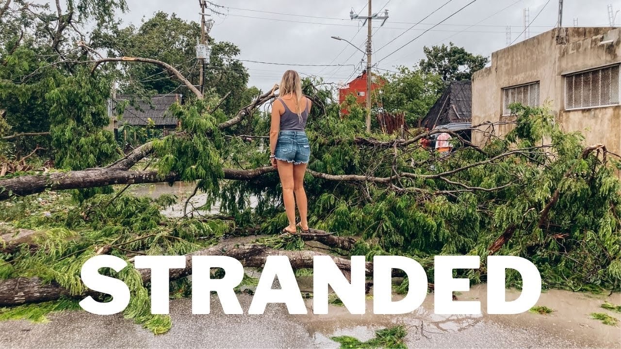 Trapped in Tulum, Mexico During a Hurricane - YouTube