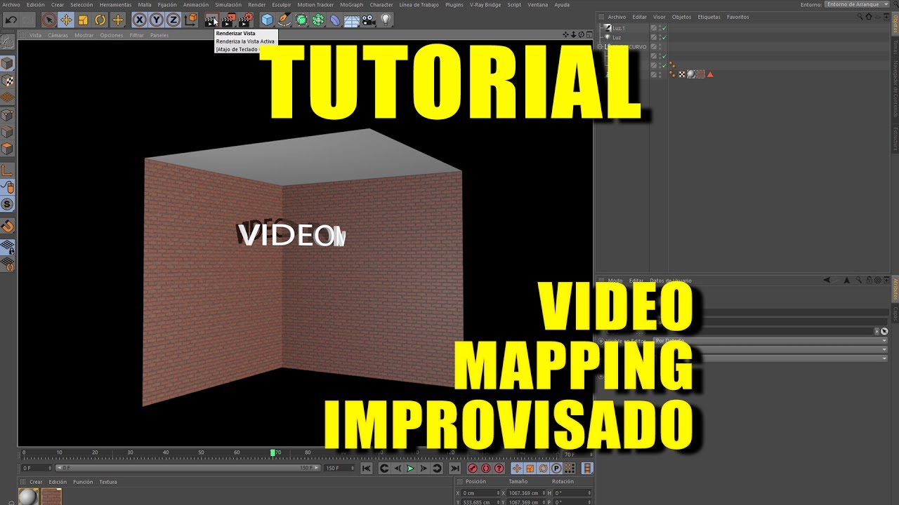 TUTORIAL VIDEOMAPPING IMPROVISADO - YouTube