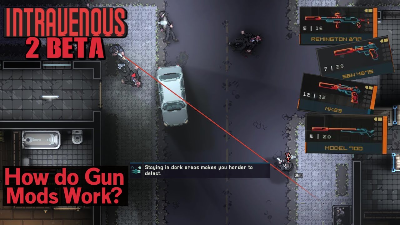 Messing Around with Gun Attachments! Intravenous 2 Beta - YouTube